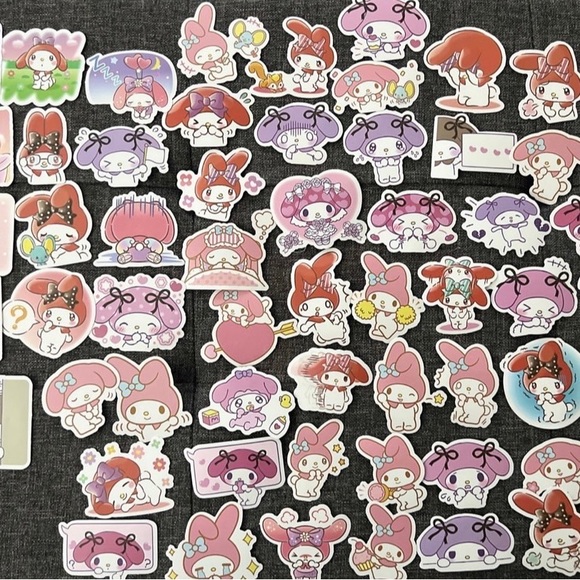 No Brand | Accessories | My Melody Sticker Set 5 Pcs Japanese Anime ...